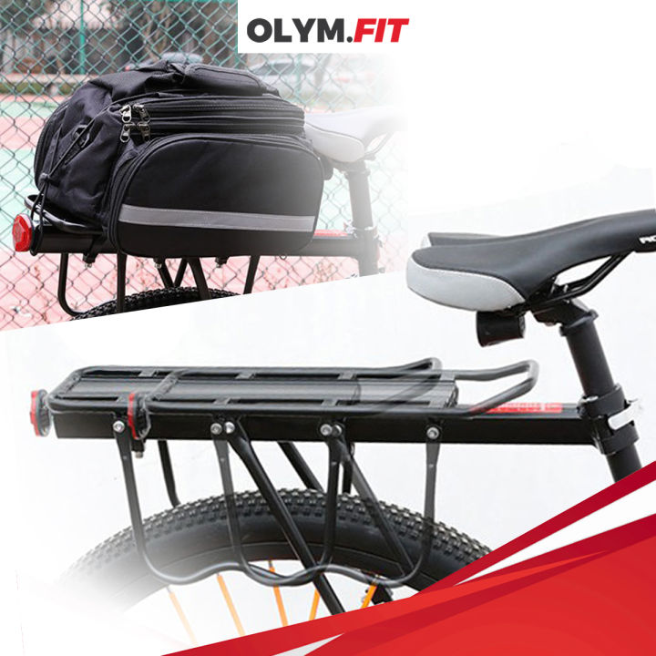 50KG Bicycle Rear Rack Carrier | Bike Rack Bag | Bicycle Rear Bag ...