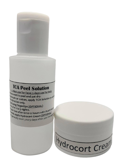 TCA Skin Peeling Solution 30% 60ml (TCA, 10g HC) skin whitening, face ...