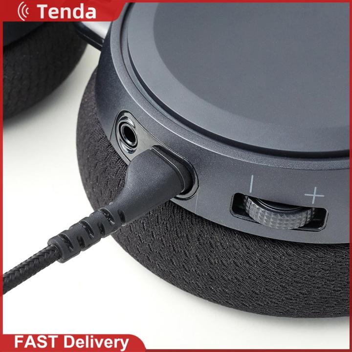 Micro USB 3.5mm AUX Braided Cord 2m Headphone Audio Extension Cord ...