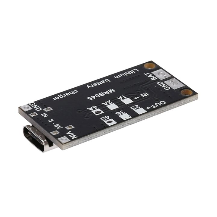 Type-C to Step-Up Boost LiPo Polymer Li-Ion Charger Module for 18650 ...