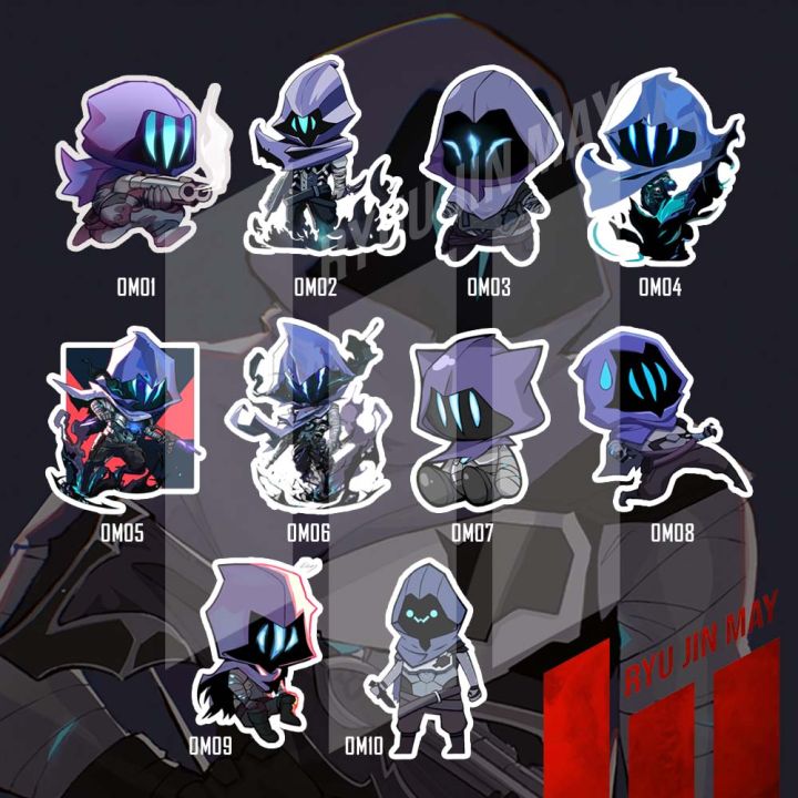 Sticker Anime - Valorant - Omen | Lazada Indonesia