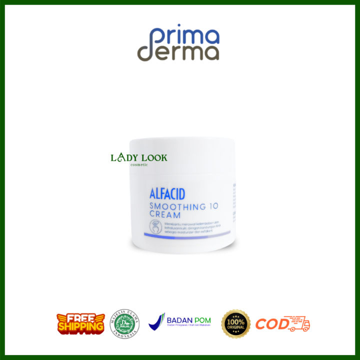 LADY LOOK | Primaderma Alfacid Smoothing 10 Cream | Lazada Indonesia
