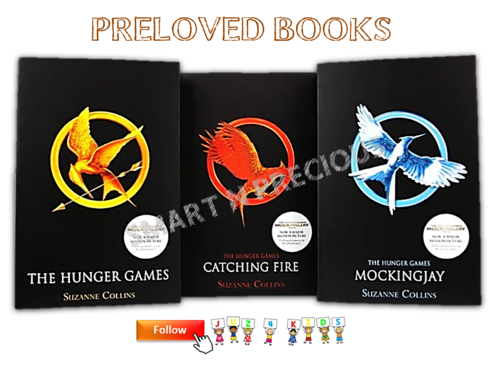 Preloved 3 Books Set The Hunger Games Catching Fire MockingJay English ...