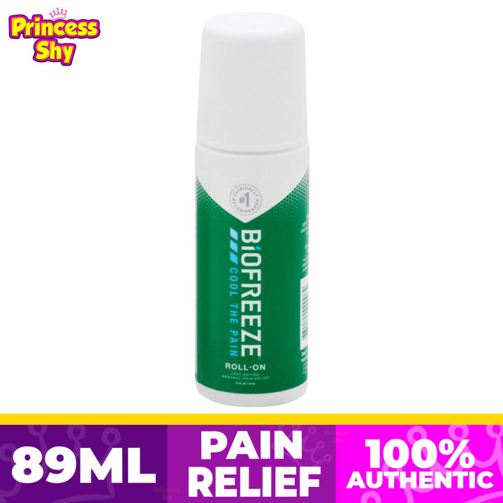 Biofreeze Pain Relief Roll On Cold Therapy, 3 oz 89ml | Lazada PH