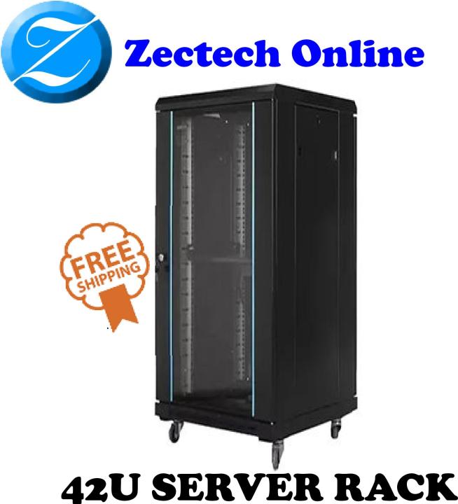 19" Floor Standing Server Cabinet 18U 22U 32U 42U server rack network cabinet Zectech Online ...