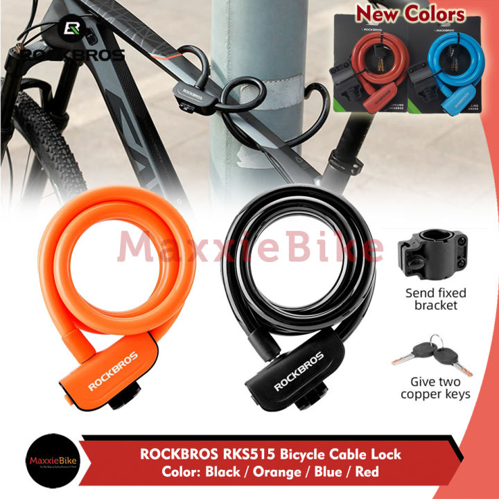 ROCKBROS RKS515 Kunci Gembok Sepeda-Bike Bicycle Lock Ring 110CM ...