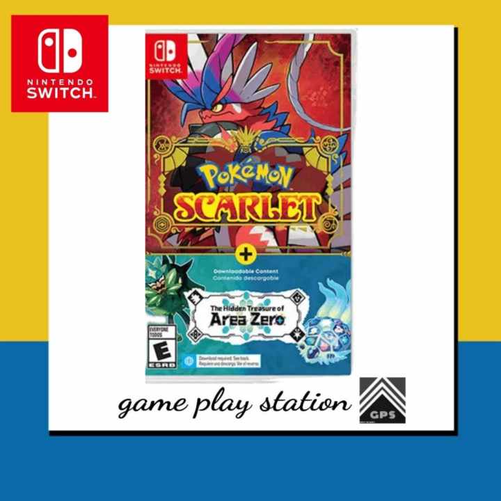 nintendo switch pokemon scarlet & violet + the hidden treasure of area ...