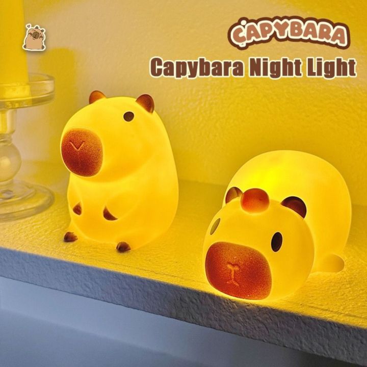 GET Capybara Capybara Night Light Holiday Gift Desktop Ornaments ...