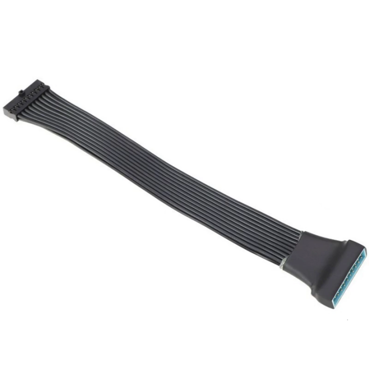 USB3.0 19/20Pin Interna lHeader Extension Adapter Cable for Solve ...