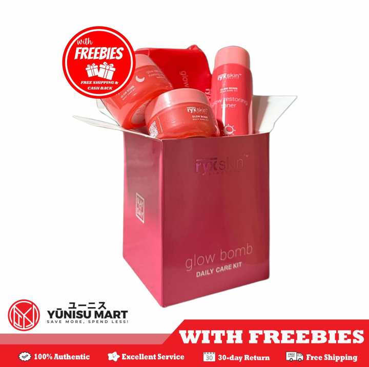 Ryx Skincerity Glow bomb Daily Care Kit(With Freebies) | Lazada PH