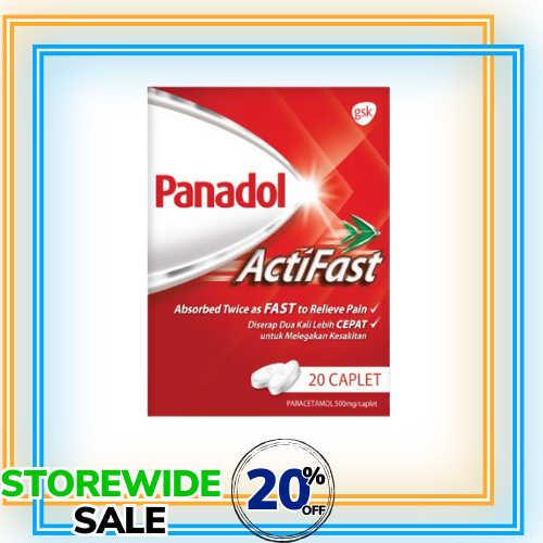 PANADOL Actifast 500mg | Lazada