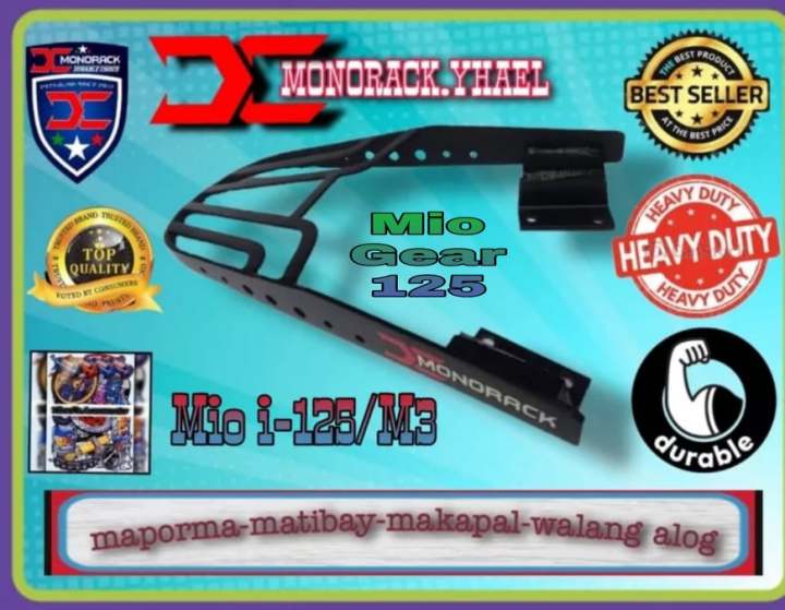 DC monorack Bracket for Mio i125/ m3 AND MIO GEAR 125 | Lazada PH