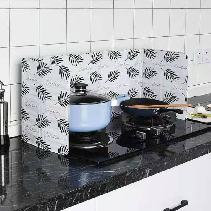 Sweet Kitchen Cooking Aluminum Foil Splatter Shield Guard-Proof Oil ...