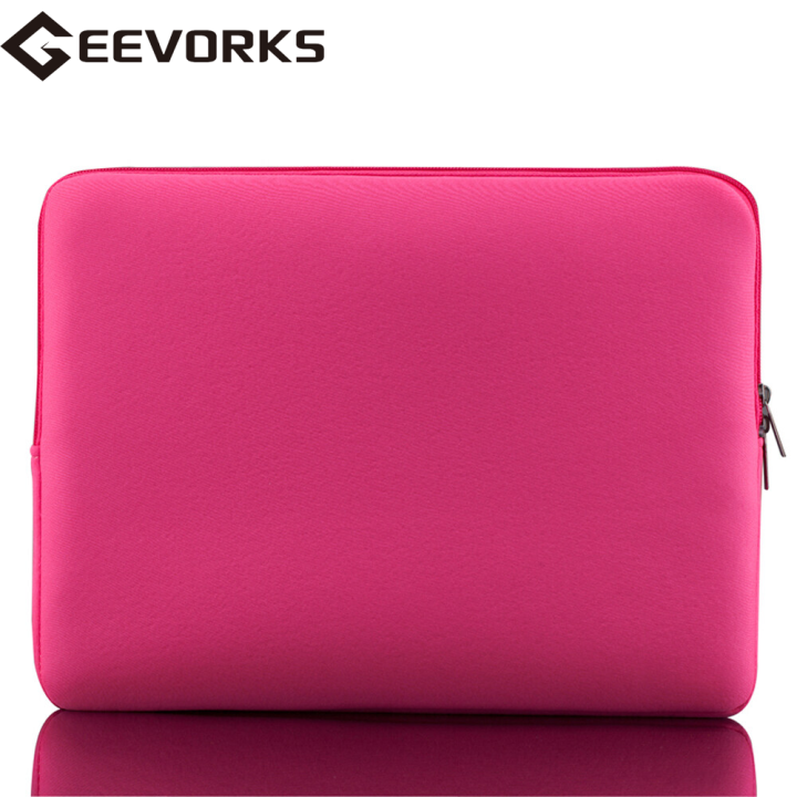 Geevorks ซิปกระเป๋ามีปก15 ''-15.6'' กระเป๋าแล็ปท็อปแบบพกพาสำหรับแม็กบุ ...