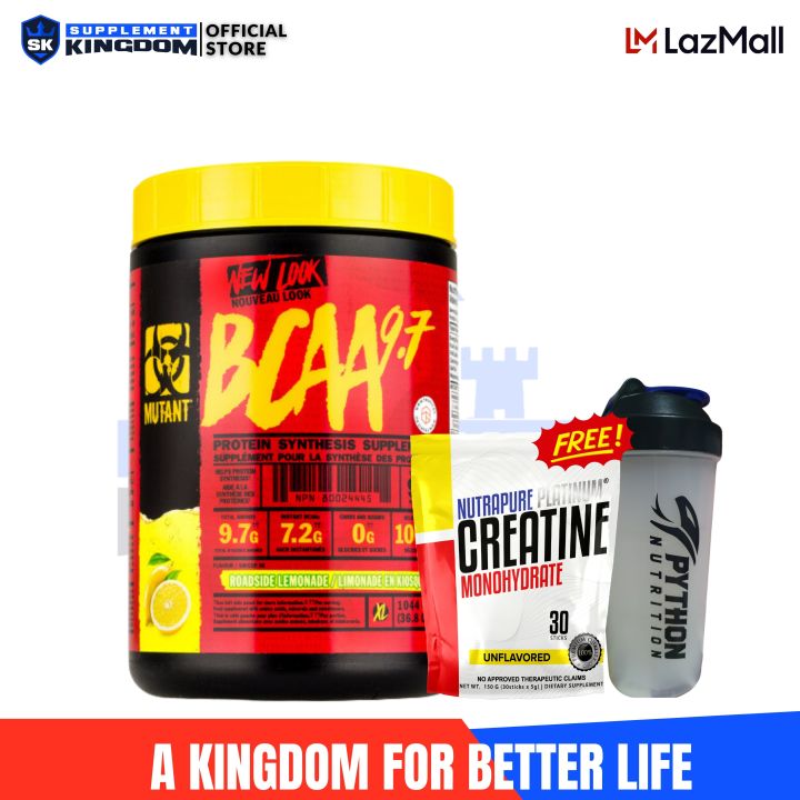 Mutant BCAA 9.7 Supplement BCAA Powder with Micronized Amino Energy ...