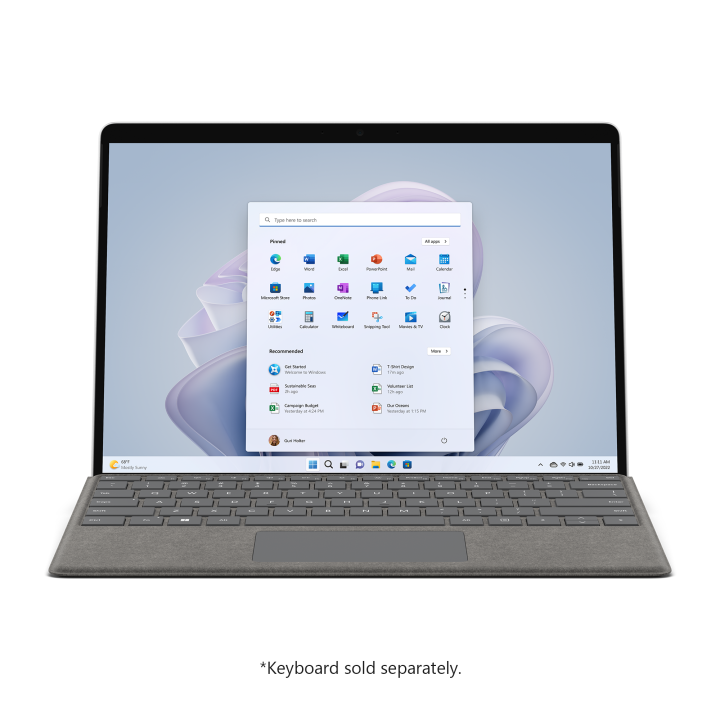 Microsoft Surface Pro 9 i7/32/1TB Platinum+Microsoft Surface Sig KB ...