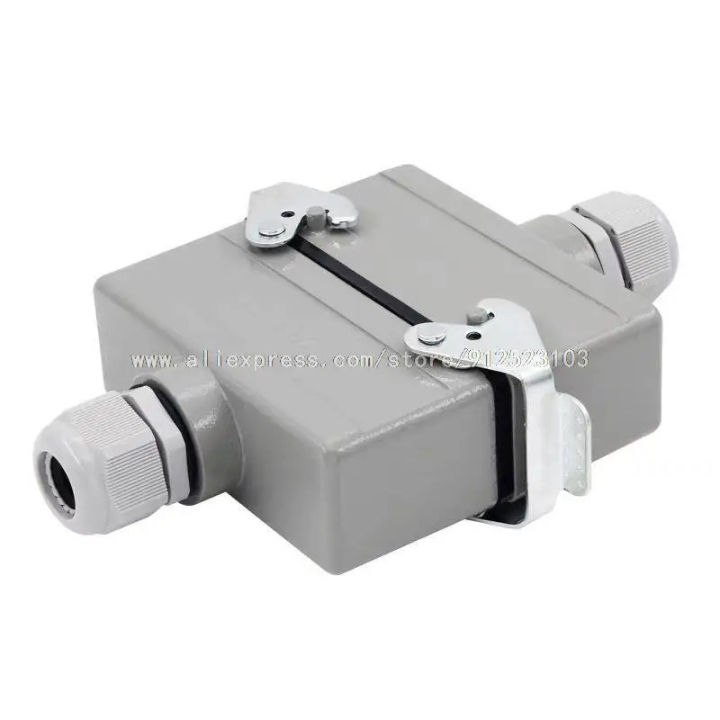 Rectangle Heavy Duty connector Aviation Plug Socket 16A HDC-HE-4 4 6 10 ...