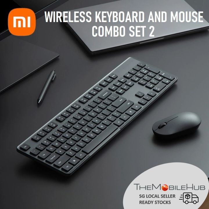 Xiaomi Wireless Keyboard and Mouse Set Combo GEN 2 104 Keys Windows ...