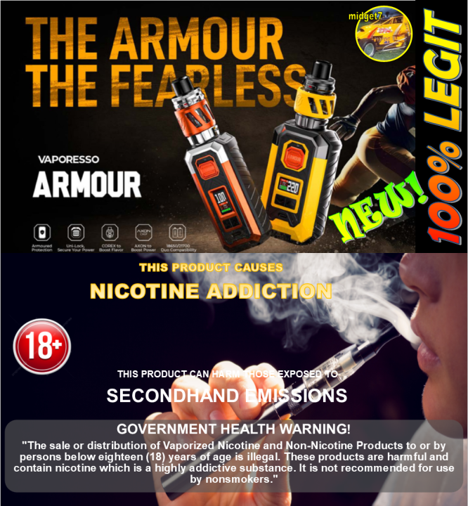 Vaporesso Armour Max 220W Mod Kit | Lazada PH