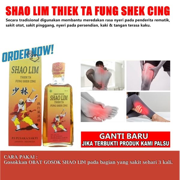 Promo Obat gosok shao lim minyak urut nyeri otot dan sendi pelemas otot ...