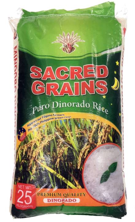 Sacred Grains Puro Mindoro Dinorado Rice 25kg | Lazada PH