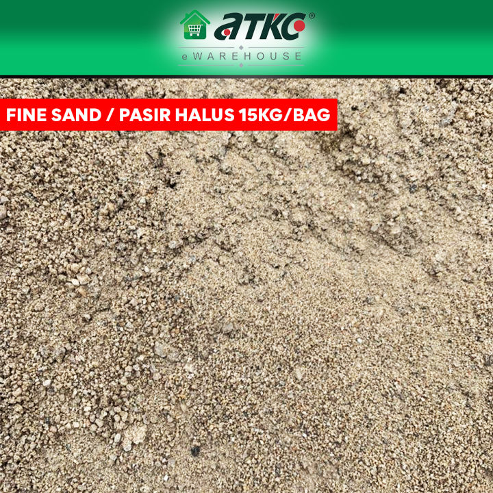 Fine Sand / Pasir Halus 15KG (BAG) 细沙 | Lazada