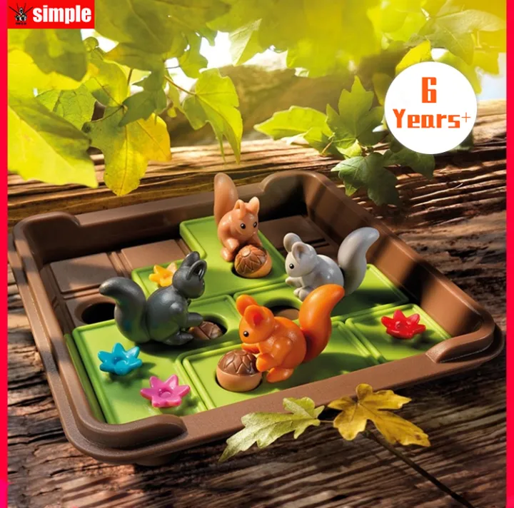 Squirrels Gonuts Board Game for Family Party Education Ages 6+ Kid Boy ...