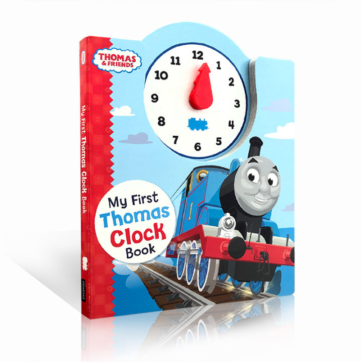 milu Picture Book Thomas and Friends my first Thomas Clock Book Board ...
