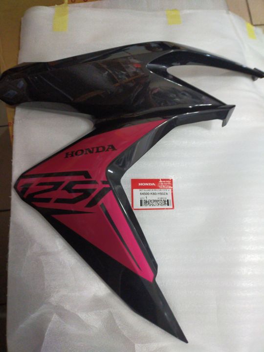 HONDA CLICK 125 V2 FRONT COVER BLACK MAGENTA RIGHT 64500K60H50ZA ...