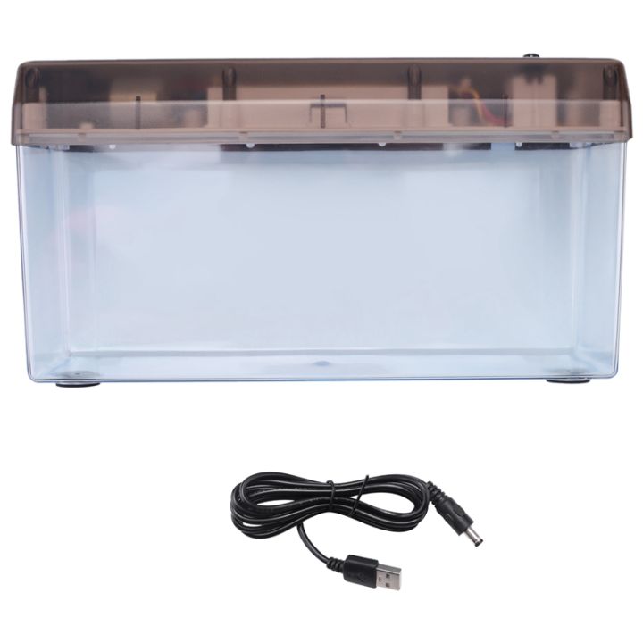 USB Electric Dual Purpose Paper Shredder Desktop Mini Financial Bill A4 ...