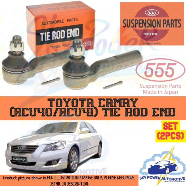 TOYOTA CAMRY (ACV40/ACV41) 555 JAPAN BRAND STEERING TIE ROD END (SET ...