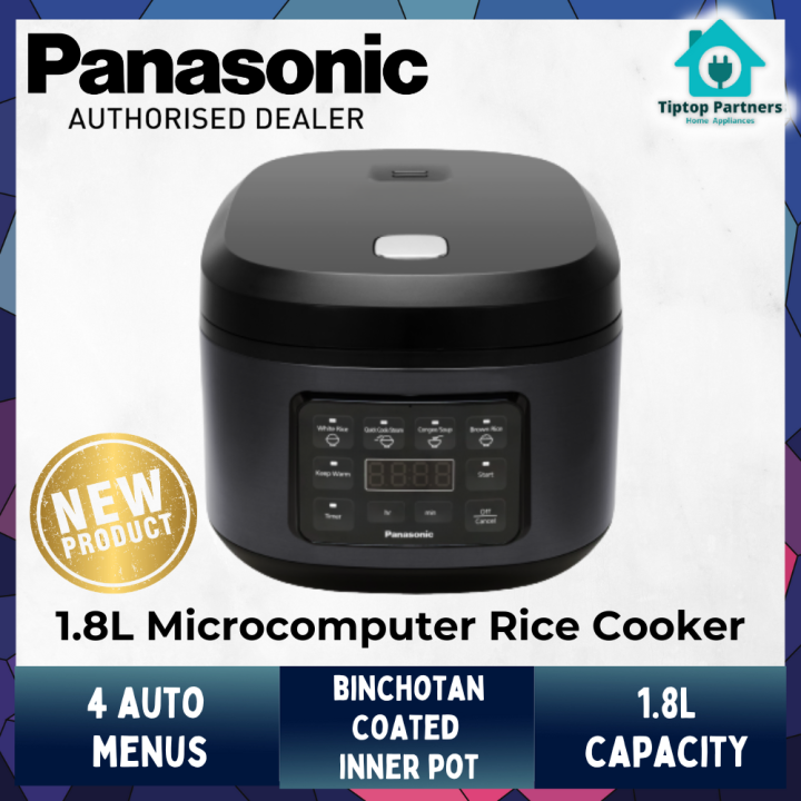 Panasonic SR-DA182KSK 1.8L Micro Computer Rice Cooker | Lazada