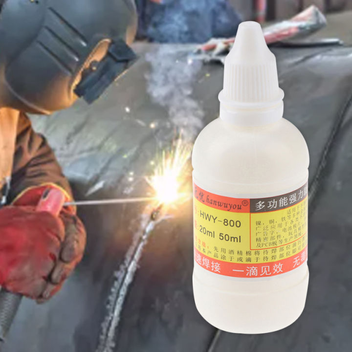 【100% Original】20ml/50ml Stainless Steel Liquid Flux Solder Paste Flux ...