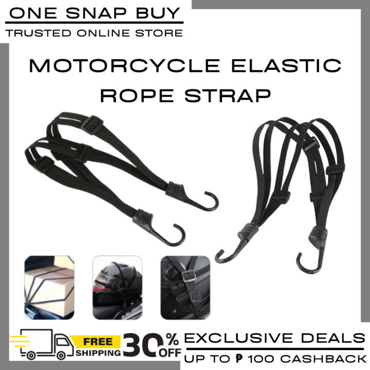 2 Hooks Motorcycle Retractable High Strength Scalable Elastic Durable ...
