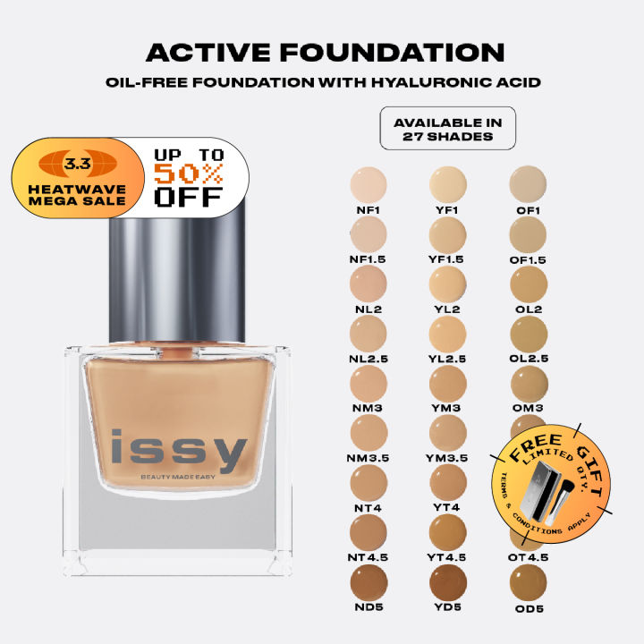 Issy Active Foundation | Lazada PH