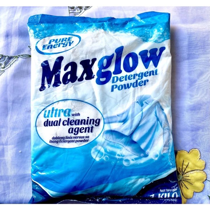 MAXGLOW DETERGENT POWDER 1kilo | Lazada PH