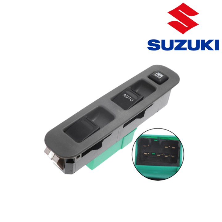 SUZUKI GENUINE PARTS SWITCH ASSY, P/W MAIN (GRAY) FOR SUZUKI JIMNY 1.3 ...