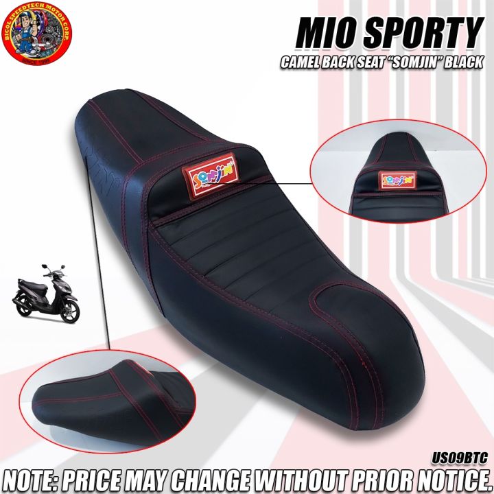 MIO SPORTY CAMEL BACK SEAT SOMJIN BLACK (US09BTC) | Lazada PH