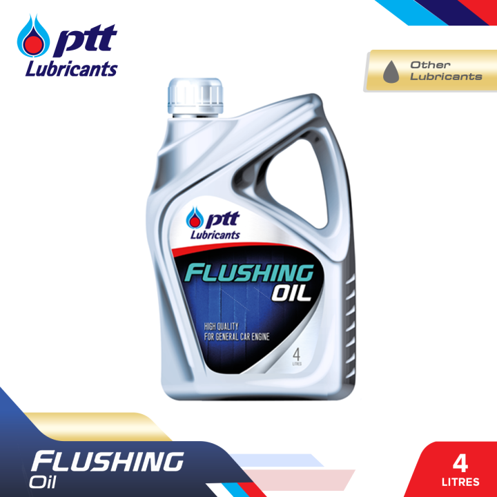 PTT Lubricants Flushing Oil 4L with FREEBIE | Lazada PH