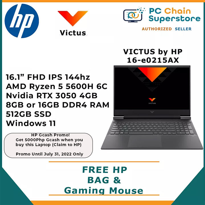 Victus by HP 16-e0215AX Gaming Laptop - 16.1" FHD IPS 144hz | AMD Ryzen ...
