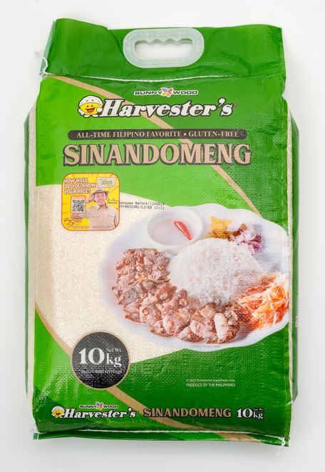 HARVESTER'S SINANDOMENG RICE 10KG | Lazada PH