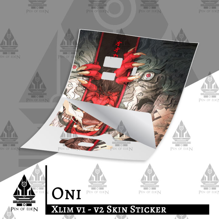 Oni Xlim Skin Sticker (For Xlim V1 - V2) | Lazada PH