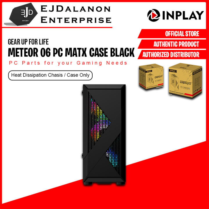 Inplay Meteor 06 Tempered Glass ATX PC Case | Inplay | Meteor 06 ...