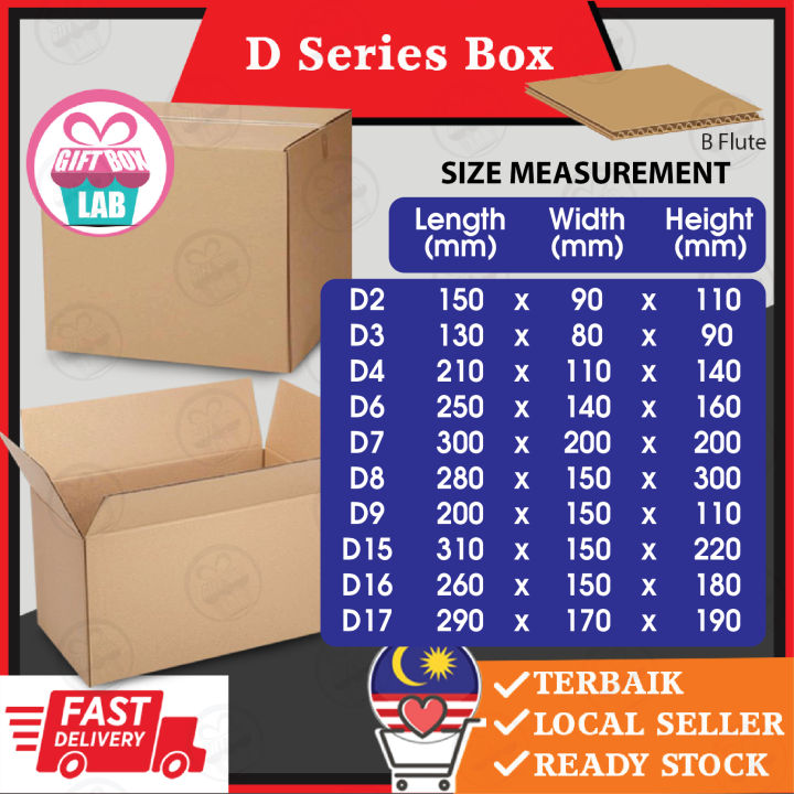 Packaging Box Carton Box Packing Box Paper Boxes Kotak - D Series Box ...