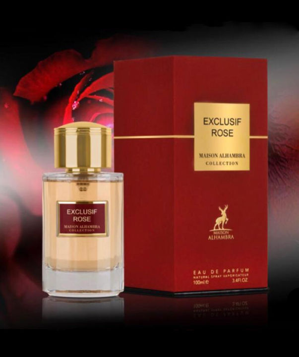 Exclusif Rose Edp Perfume By Maison Alhambra 100 Ml For Men And Women ...