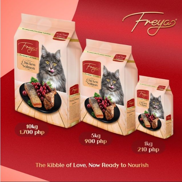 Freya Premium Dry Cat Food - good for cats and kittens - 1kg and 5kg ...