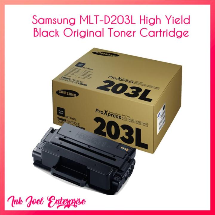 Samsung MLT-D203L High Yield Black Original Toner Cartridge | Lazada PH