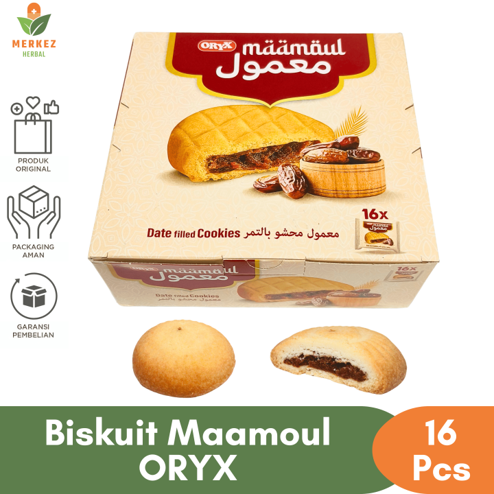 Biskuit Maamoul Premium 12 Pcs | Biscuit Kurma Jajanan Oleh Oleh Haji ...