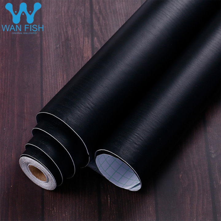 WANFISH plain white wallpaper sticker for room wall decor 10mx45cm self ...