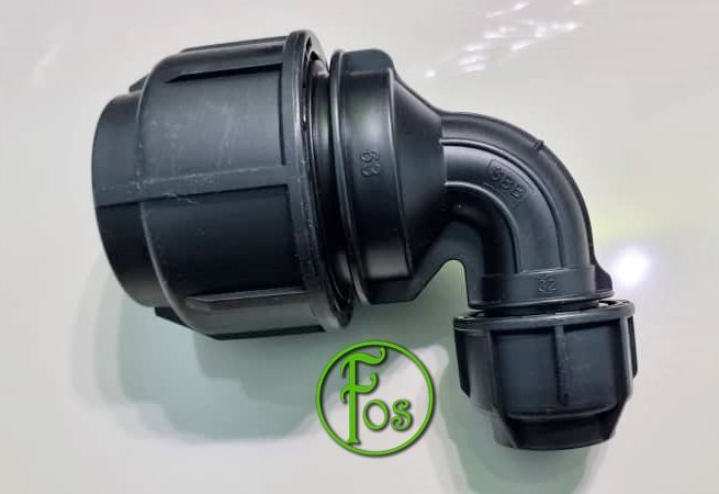 Poly Pipe Fitting Reducing Tee/ Bend / Elbow 63mm X 32mm (SBB) | Lazada